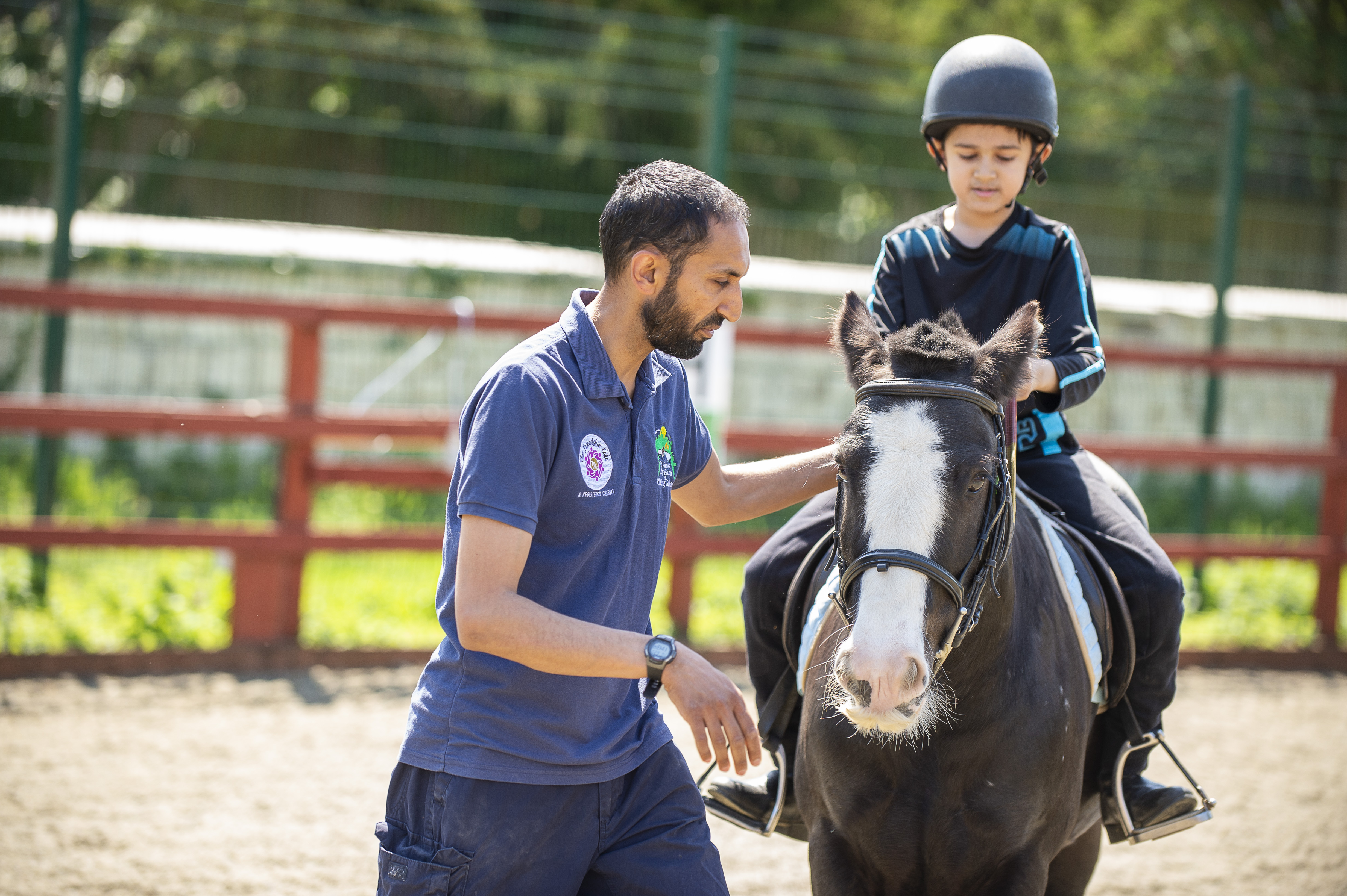 Coaching children - British Equestrian